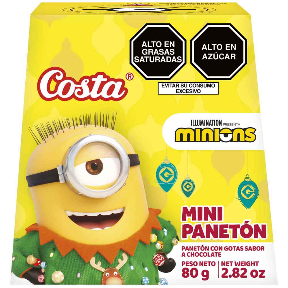 Mini Panetón COSTA Caja 80g | Vivanda Mini Panetón COSTA Caja 80g | Vivanda